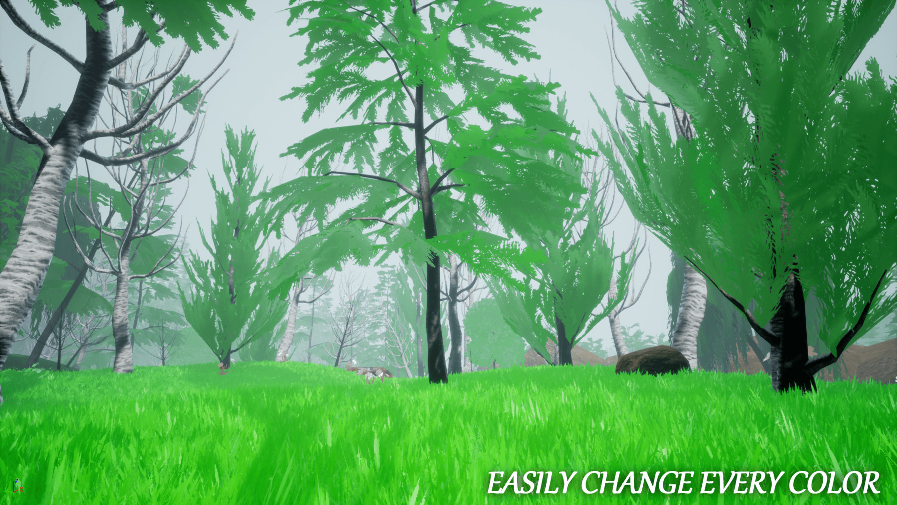 ArtStation - [UE4] Stylized Environment - Forests | Game Assets