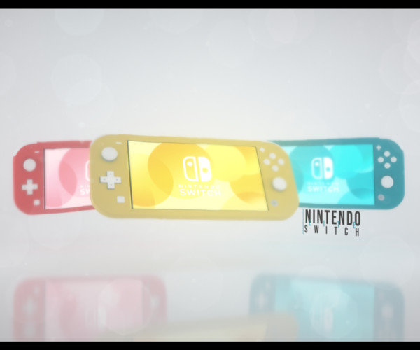 ArtStation - [ Nintendo Switch Lite ] | Resources
