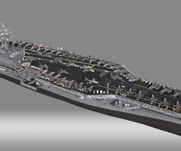 ArtStation - Aircraft Carrier Ship | Game Assets