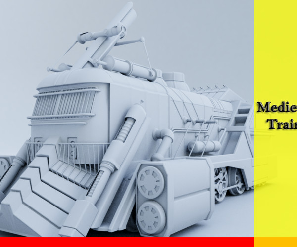 ArtStation - Medieval Stream Train | Resources