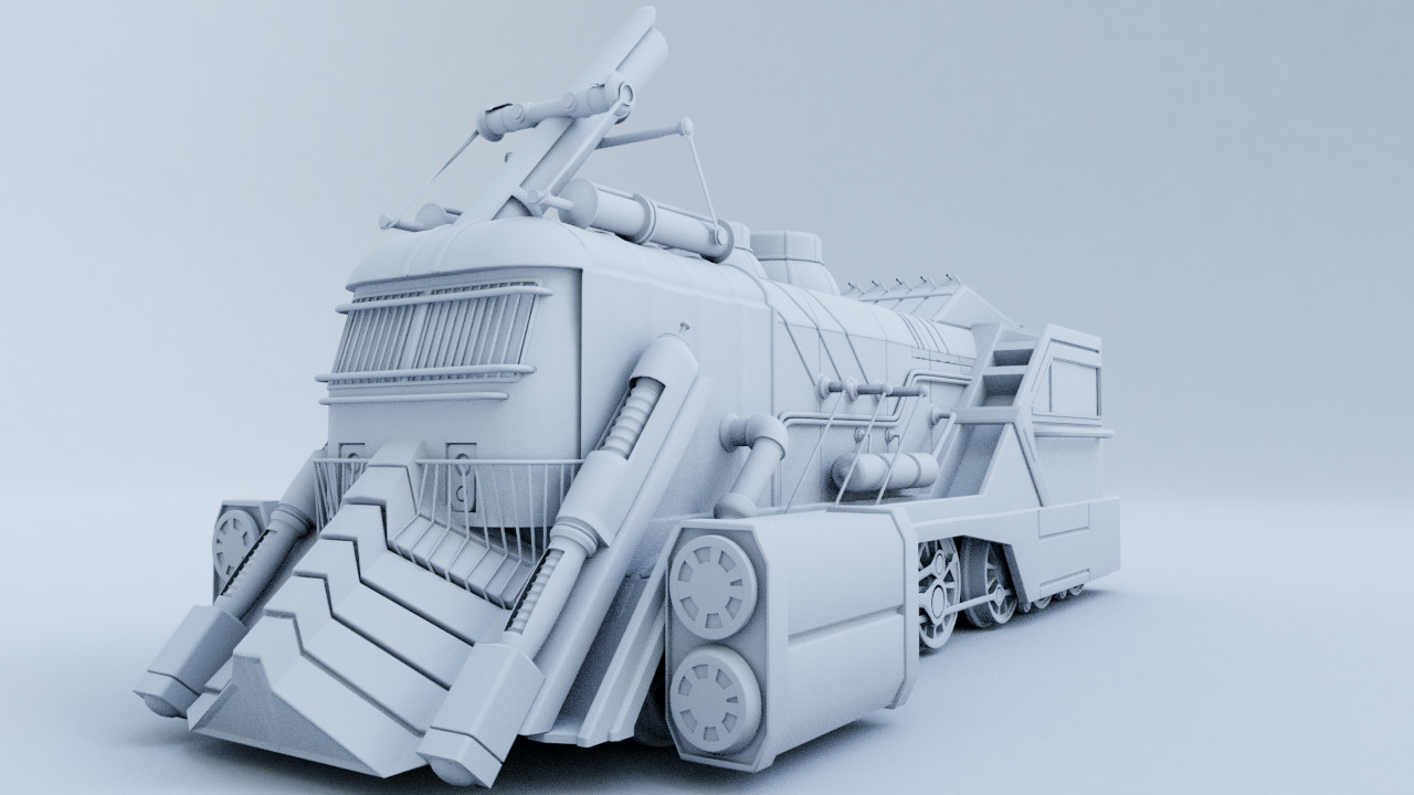 ArtStation - Medieval Stream Train | Resources