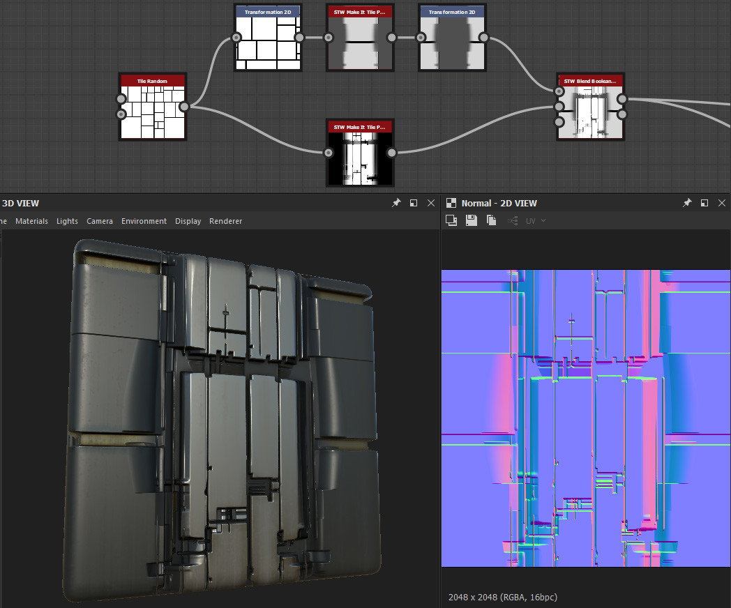 ArtStation - STW Substance Designer Utility Node Pack 1 | Resources