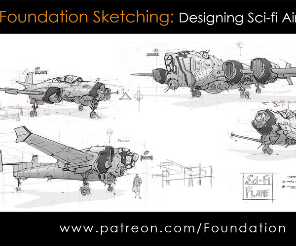ArtStation - Foundation Art Group: Foundation Sketching - Designing Sci ... ArtStation - Foundation Art Group: Foundation Sketching - Designing Sci ...
