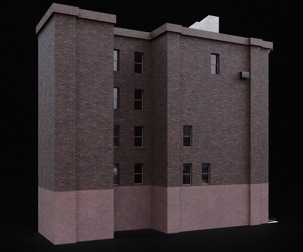 ArtStation - NYC Building - PBR Low-poly | Game Assets