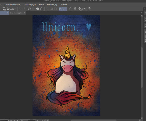 ArtStation - How to stylized a digital painting like a traditional ...