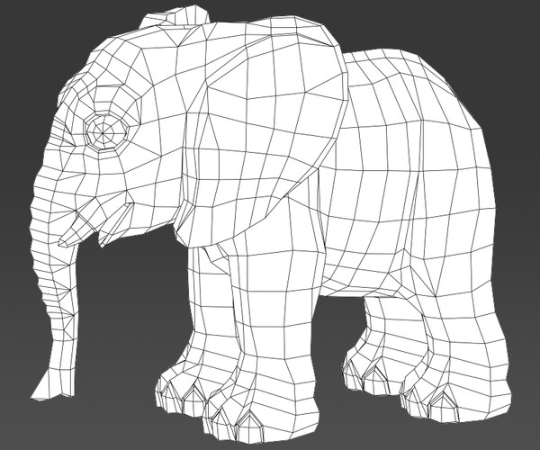 ArtStation - 3D Baby Elephant | Resources