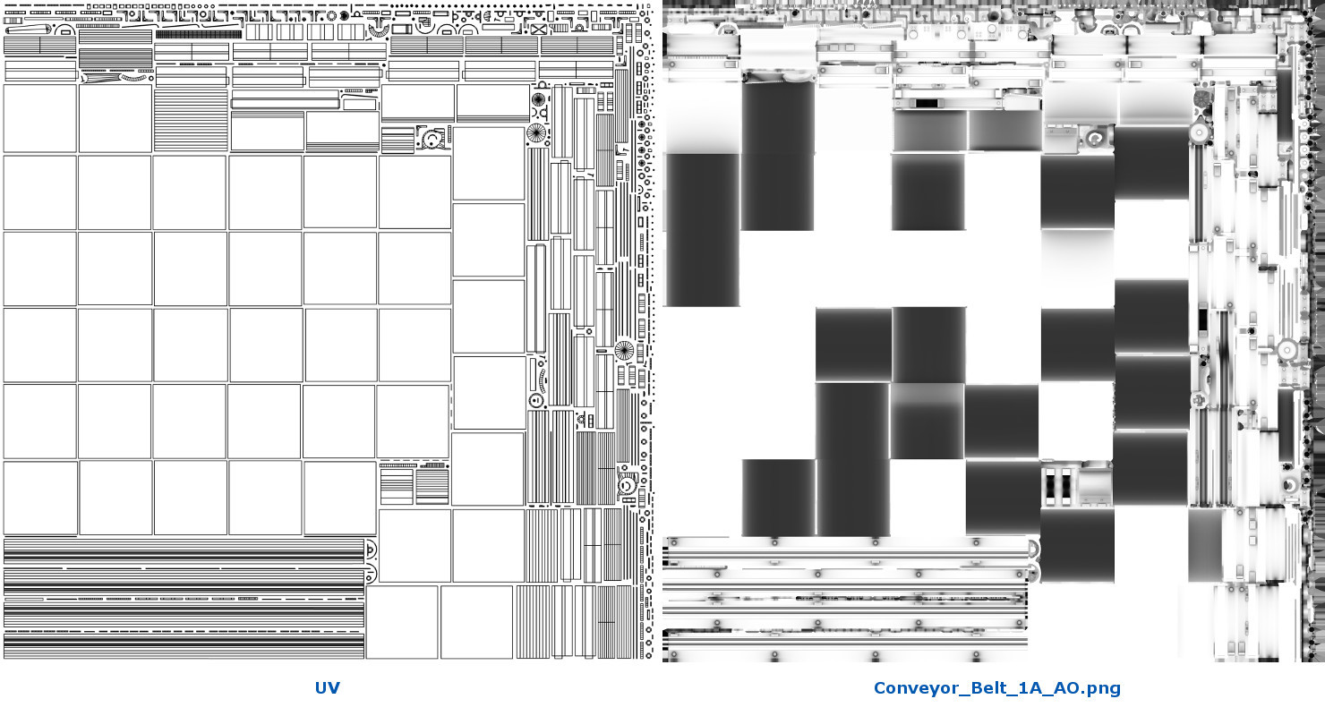 ArtStation - Conveyor Belt 1A | Game Assets