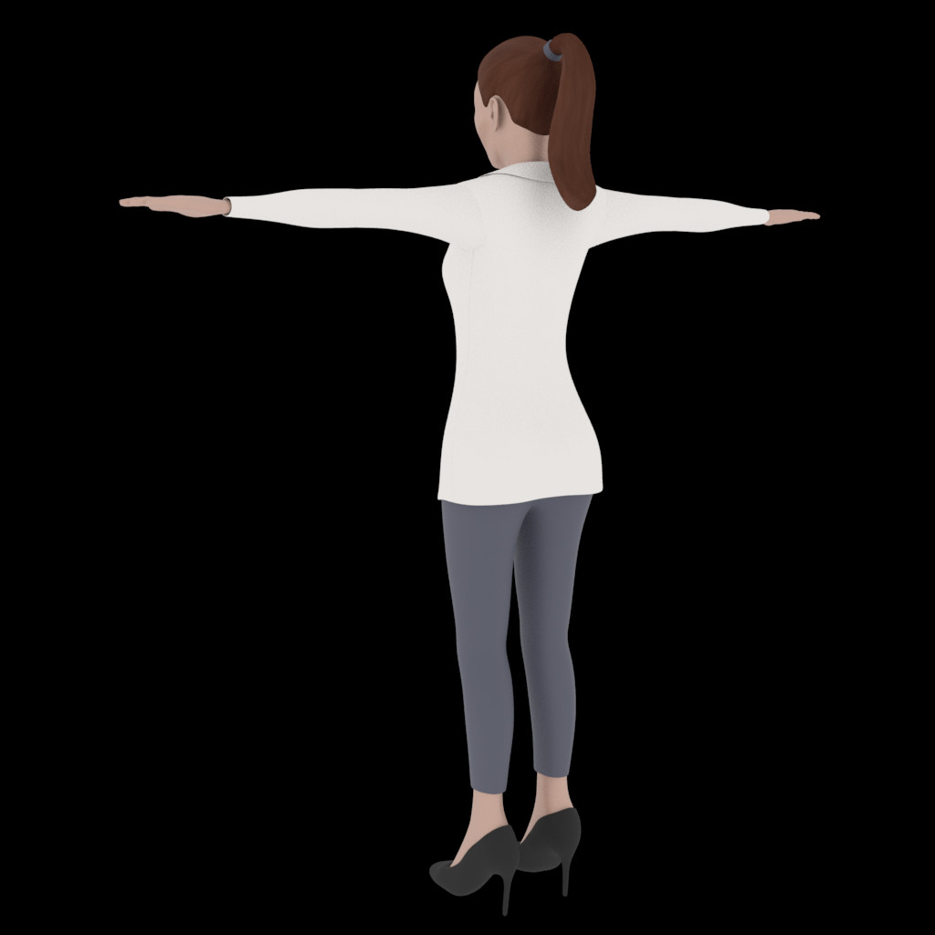 ArtStation - Lab Assistant 3D model | Resources