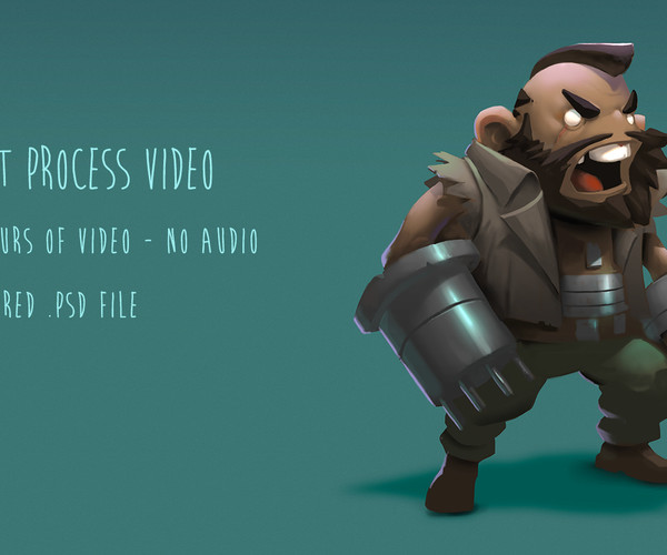 ArtStation - Barret Process Video and .psd | Tutorials