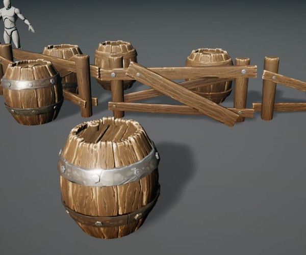 ArtStation - Creating stylized props tutorial (wood sculpting and texturing techniques) | Tutorials