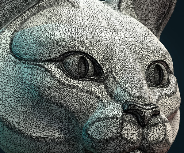 ArtStation - Cat Head | Resources