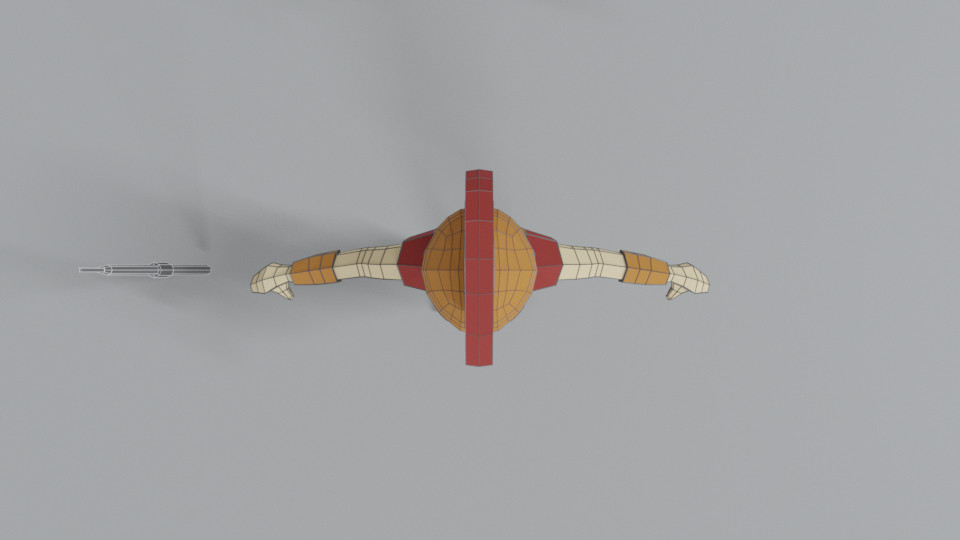 ArtStation - Low Poly Ancient Greek Warrior | Game Assets