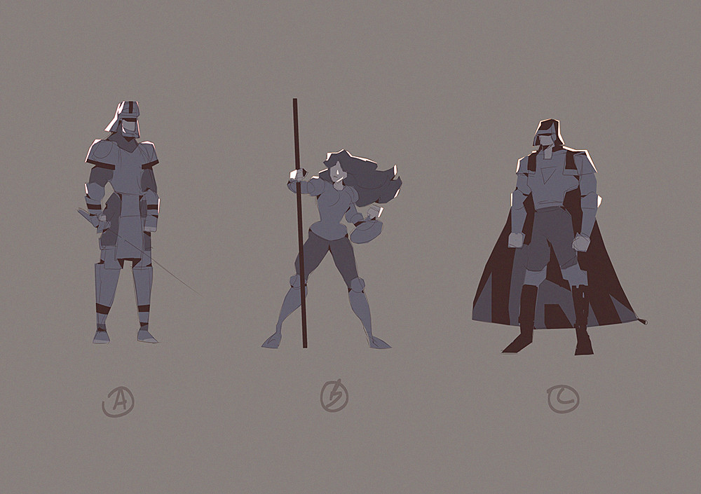 ArtStation - CHARACTER CONCEPT BOARD PROCESS | Tutorials