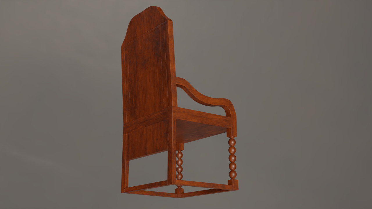 ArtStation - Wooden Chair | Game Assets