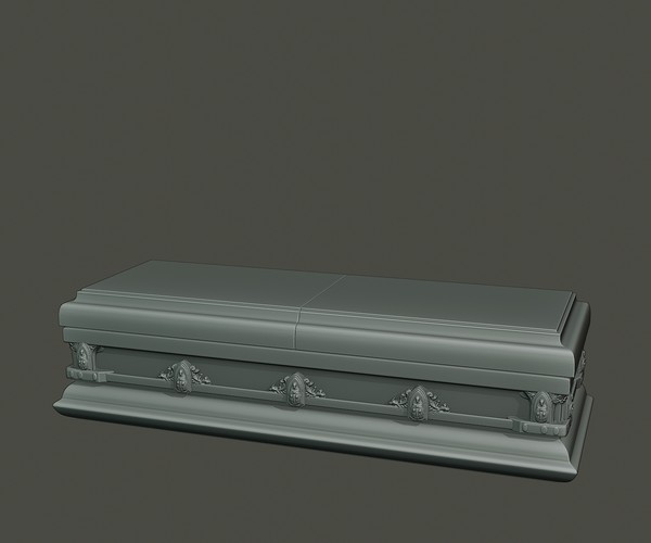 ArtStation - Coffin Model | Resources