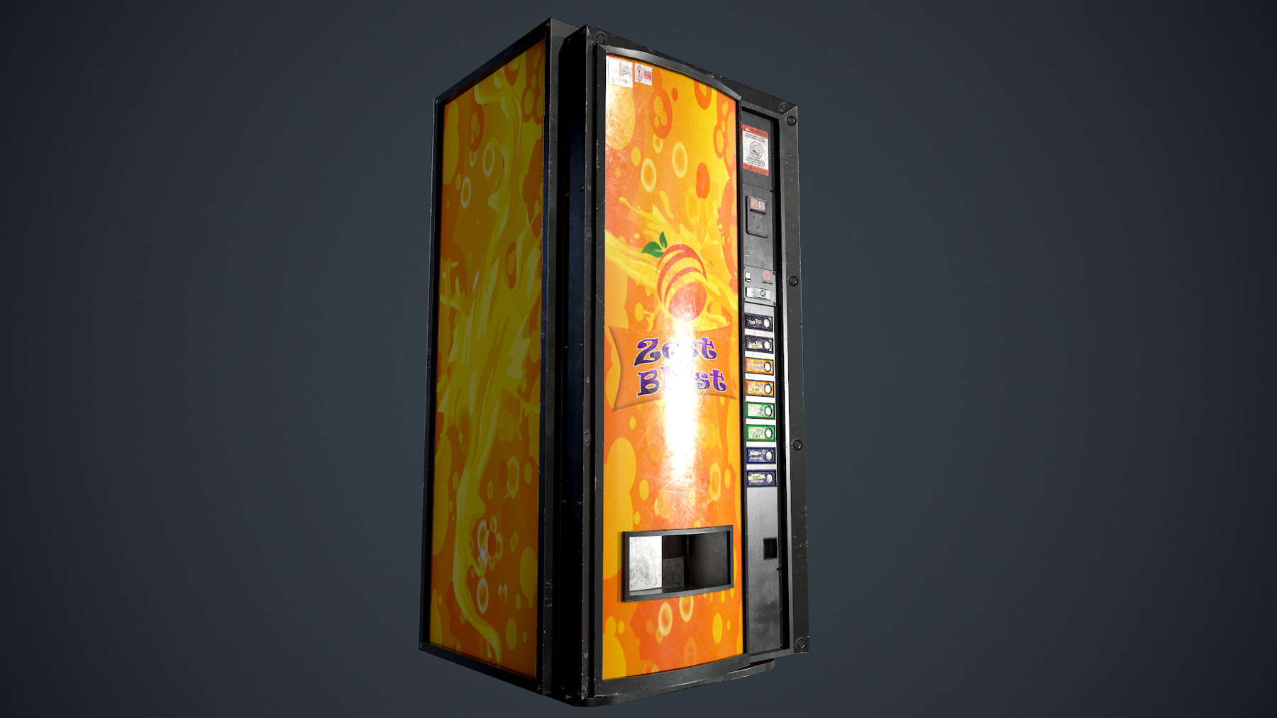 ArtStation - Vending Machines + Food & Drink - Prop Pack | Game Assets