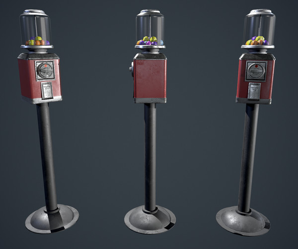 ArtStation - Vending Machines + Food & Drink - Prop Pack | Game Assets