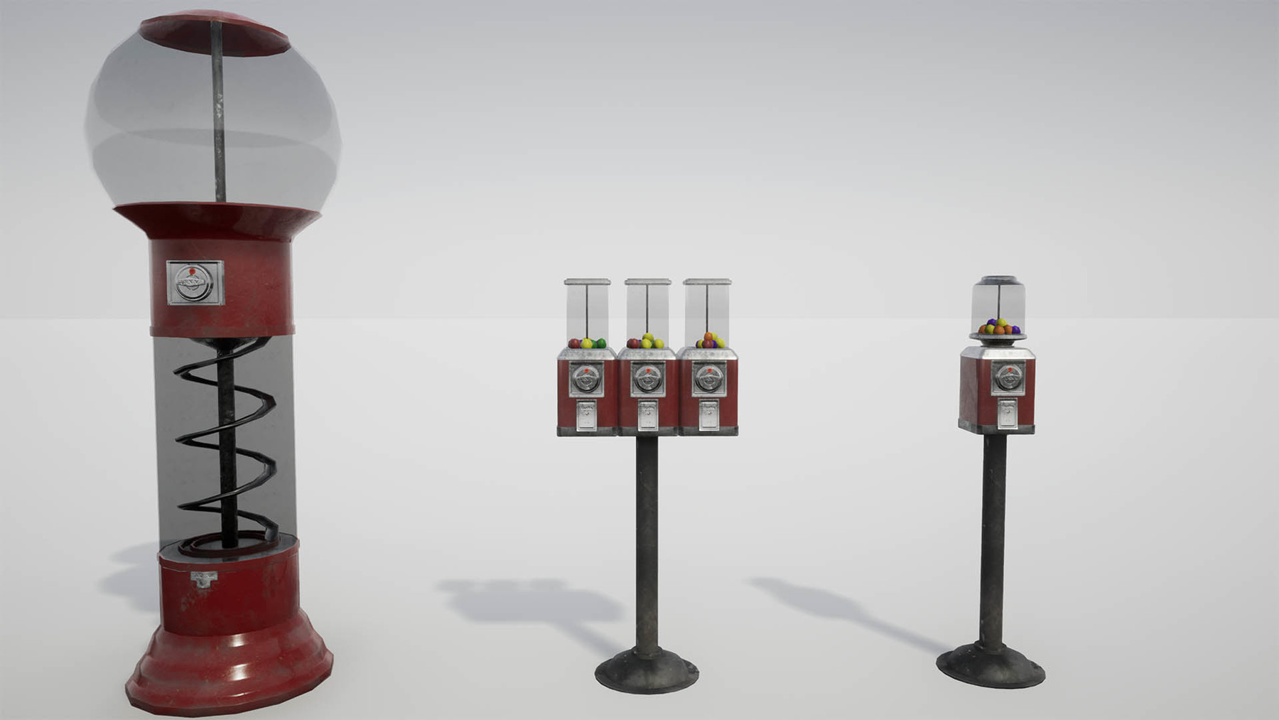 ArtStation - Vending Machines + Food & Drink - Prop Pack | Game Assets