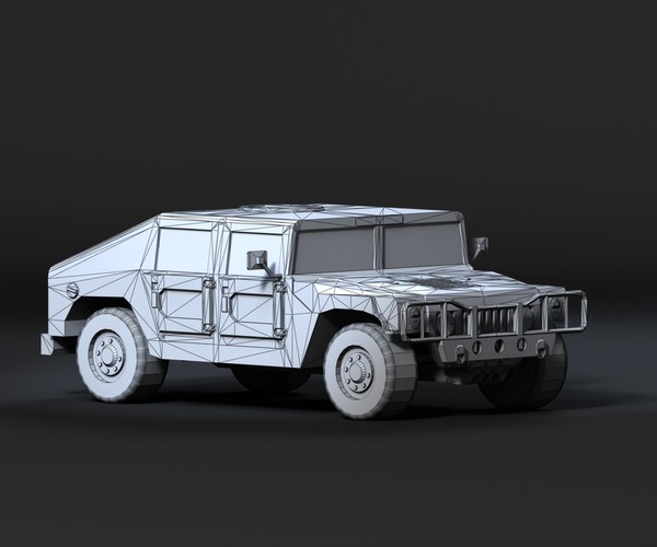 ArtStation - Humvee 3D model | Resources