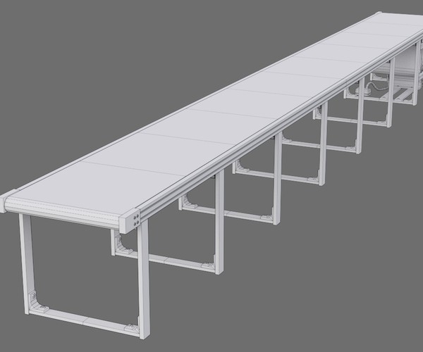 ArtStation - Conveyor Belt 1B | Game Assets