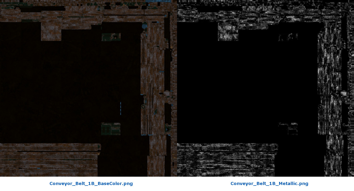 ArtStation - Conveyor Belt 1B | Game Assets