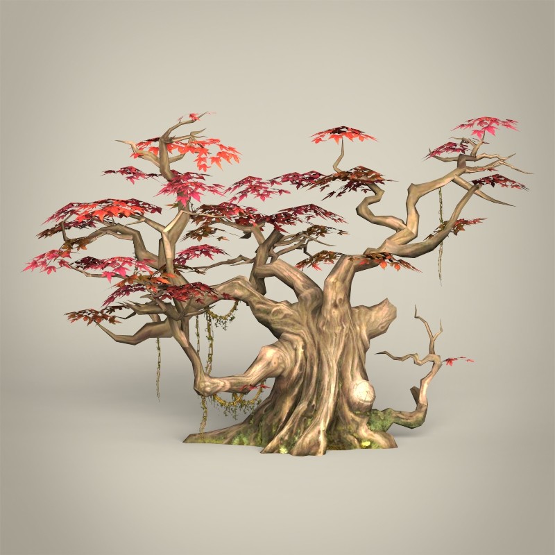 ArtStation - 3D Game Ready Maple Tree Collection | Resources