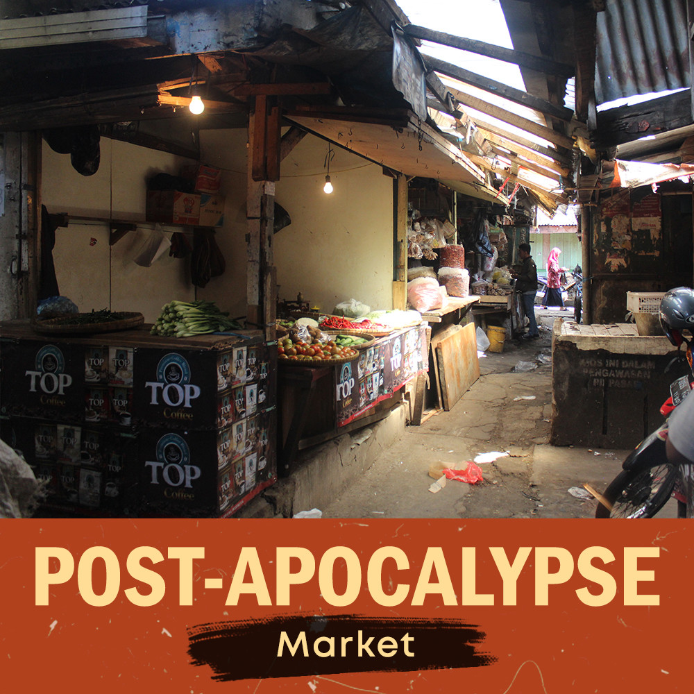 ArtStation - Market [Post Apocalypse] | Resources