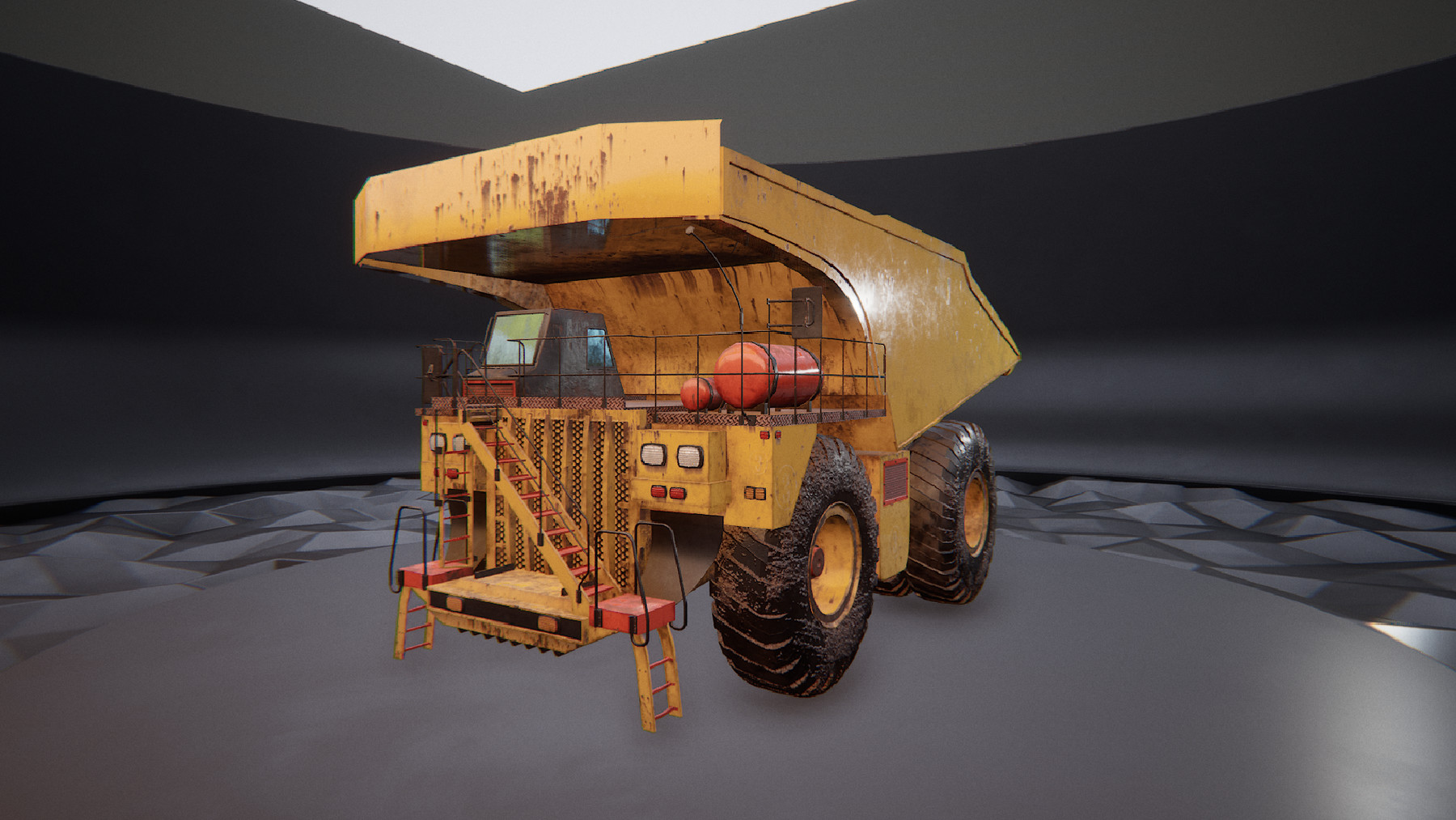 ArtStation - Unreal Engine Driveable Mining Truck | Game Assets