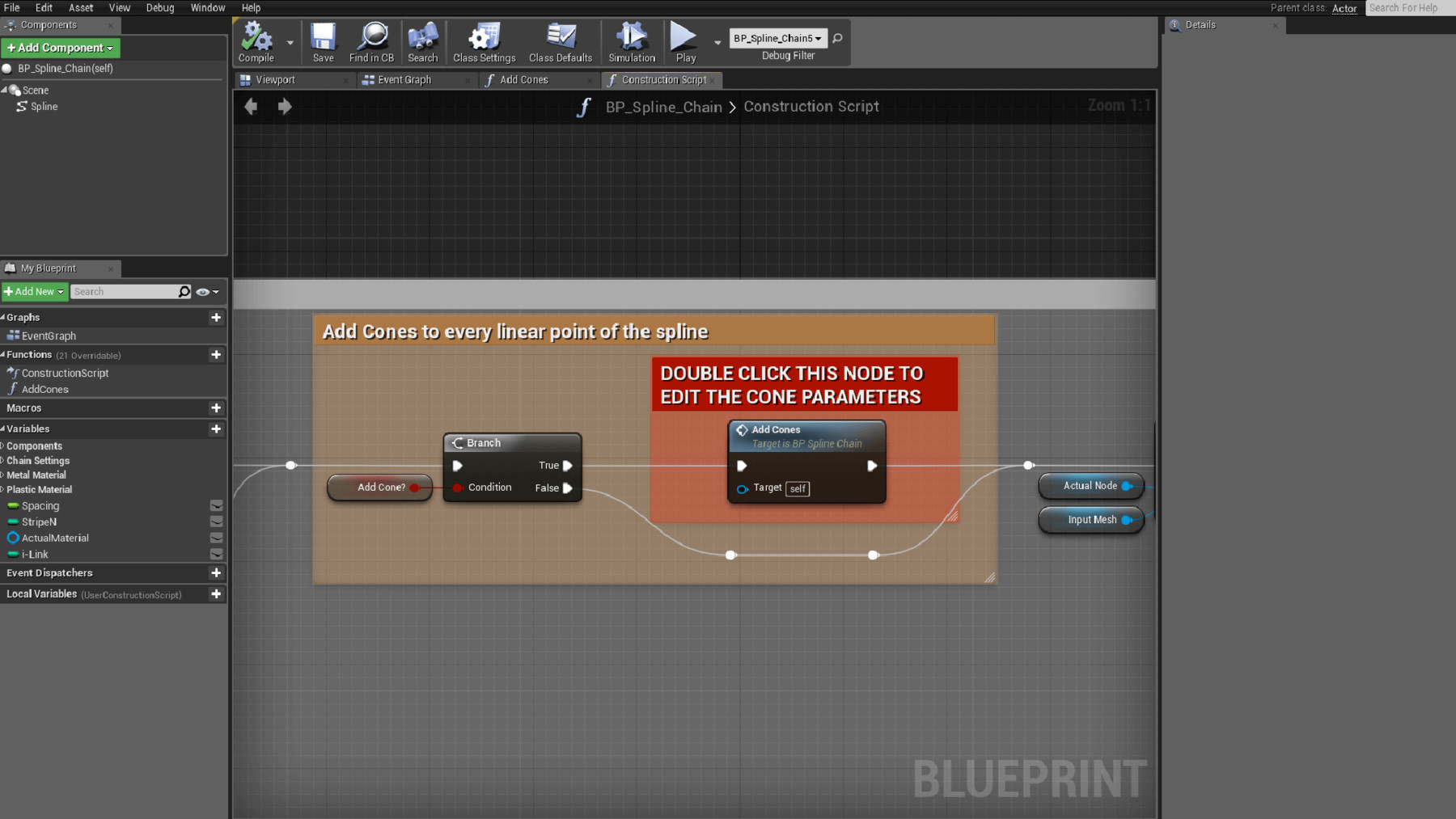 ArtStation - Spline Chain System | Game Assets