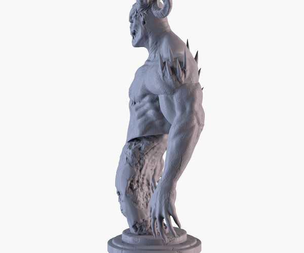 ArtStation - Demon Bust | Resources