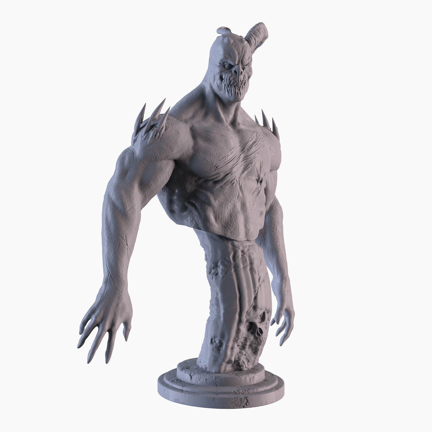 ArtStation - Demon Bust | Resources