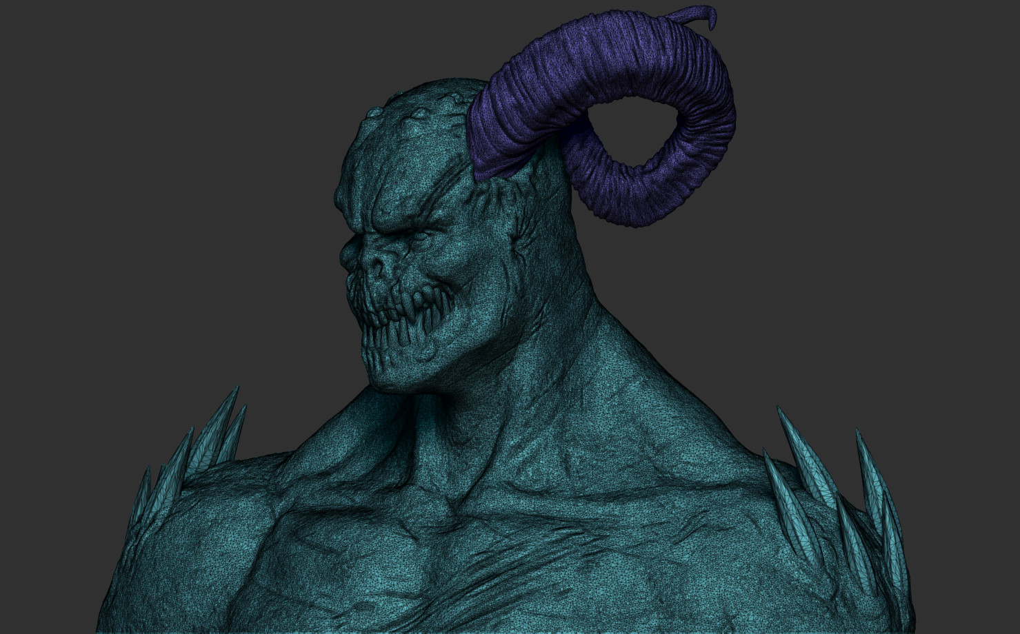 ArtStation - Demon Bust | Resources