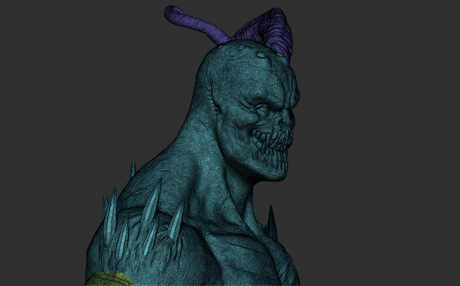 ArtStation - Demon Bust | Resources