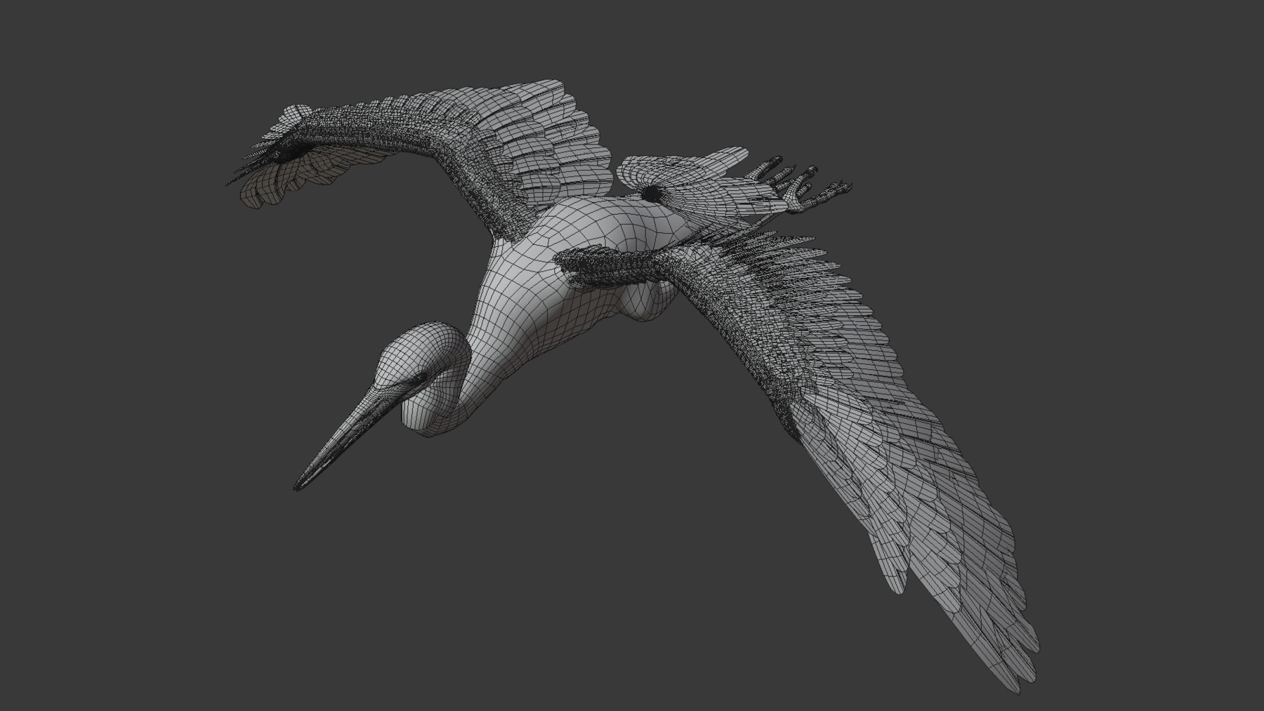 ArtStation - 3D Animal | Great Blue Heron | Resources