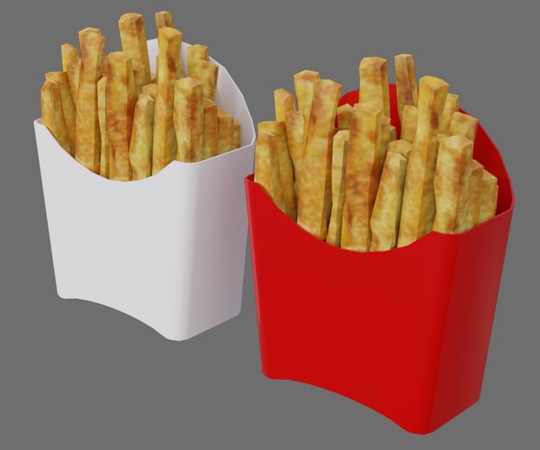 ArtStation - French Fries 1A | Game Assets