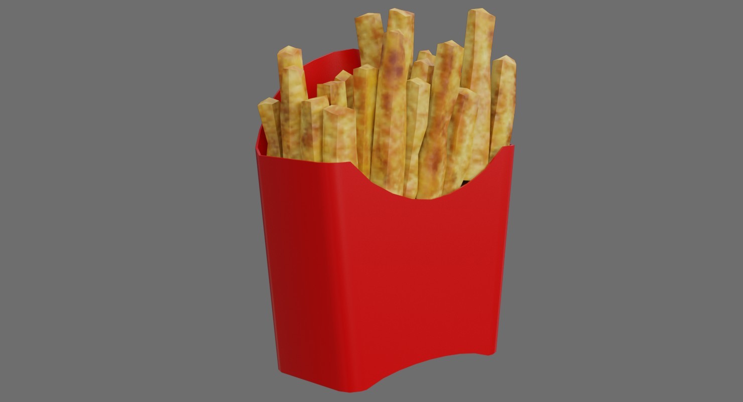 ArtStation - French Fries 1A | Game Assets