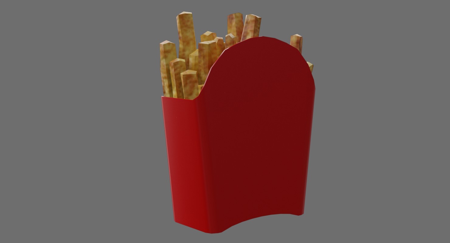 ArtStation - French Fries 1A | Game Assets