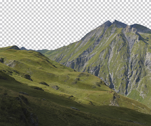 ArtStation - ALPINE PEAKS & RIDGES CUTOUT - Photo reference pack - 80 ...