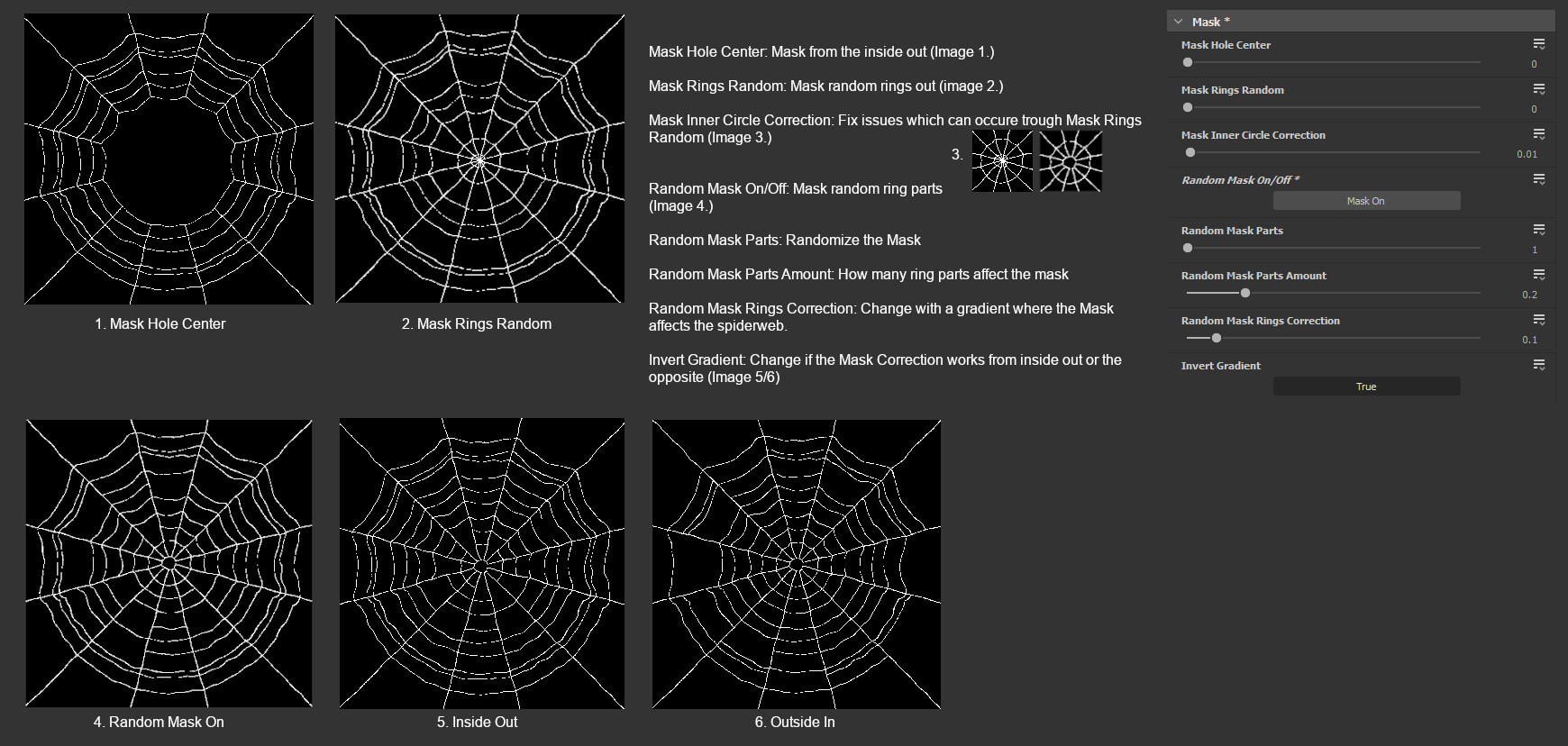ArtStation - Substance Designer Spiderweb Generator | Game Assets
