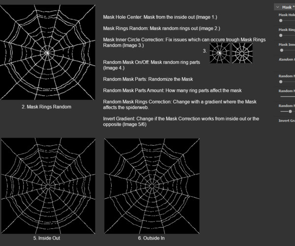 ArtStation - Substance Designer Spiderweb Generator | Game Assets