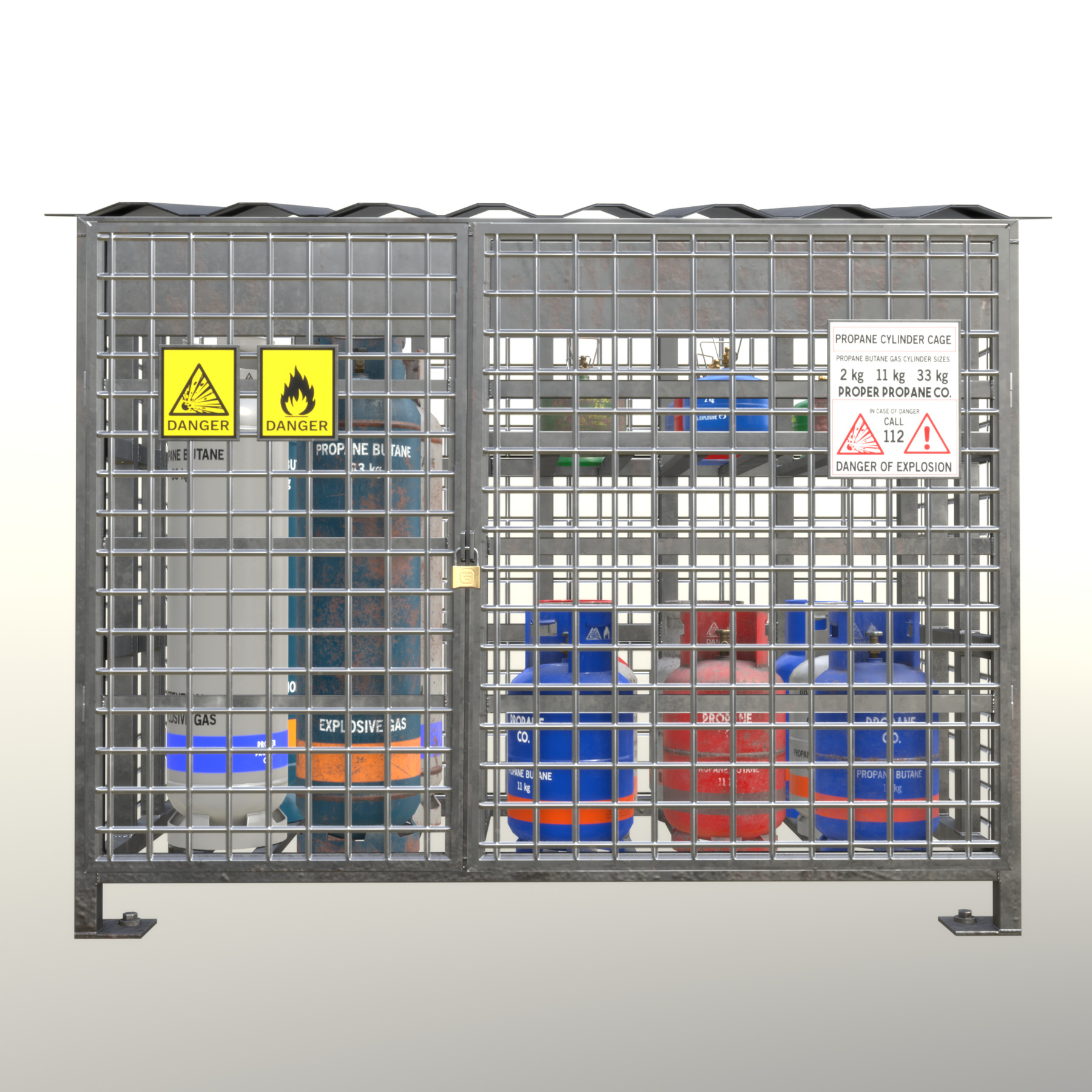 ArtStation - Gas Cylinder Collection | Game Assets