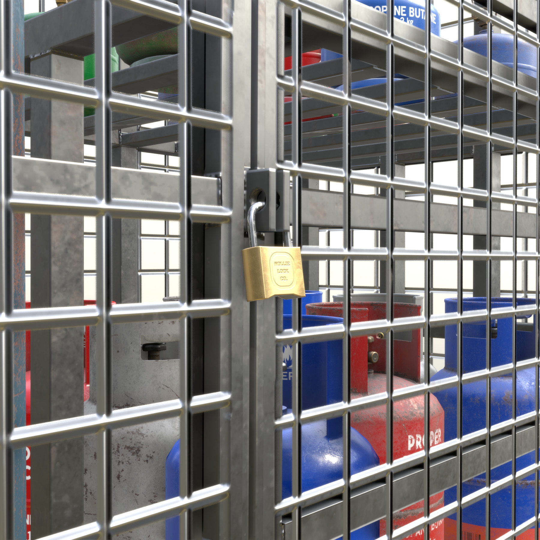 ArtStation - Gas Cylinder Collection | Game Assets