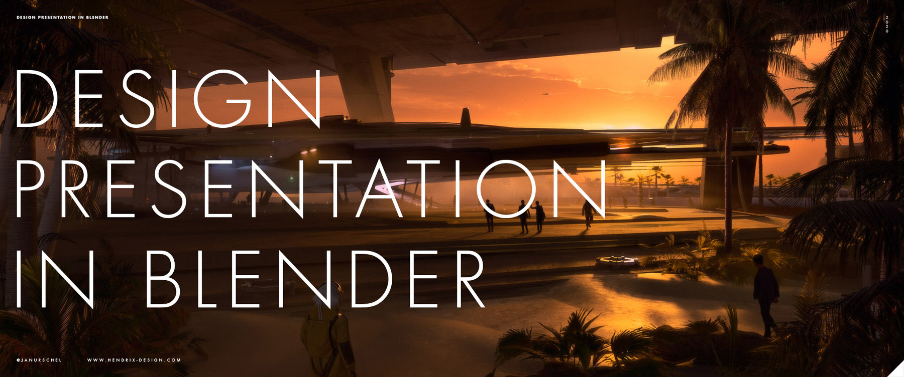 ArtStation - Design Presentation in Blender | Tutorials