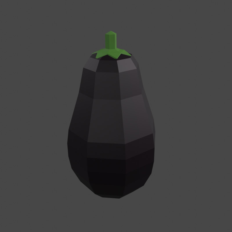 ArtStation - 20 Vegetables - Low Poly, Flat Shaded | Resources