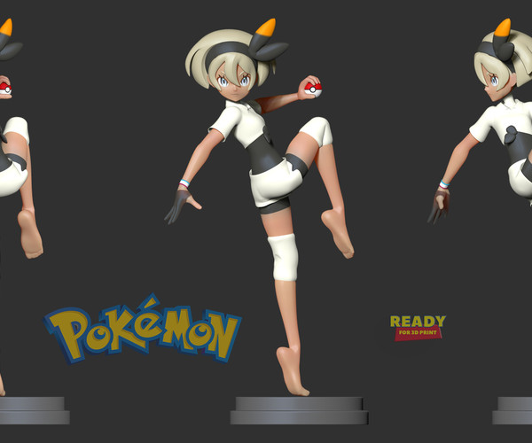 ArtStation - Bea - Pokemon Fanart | Resources
