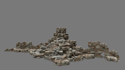ArtStation - Stone Set | Game Assets