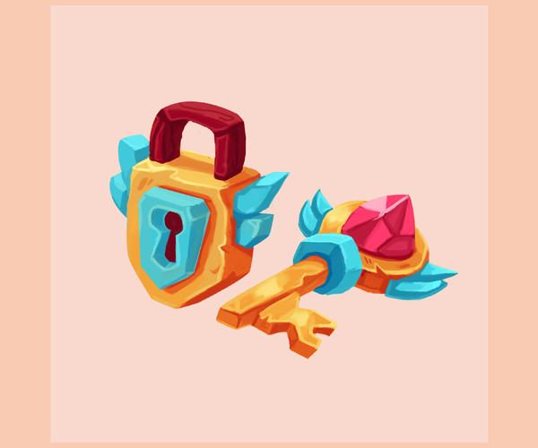 ArtStation - Treasure Icons Pack | Game Assets