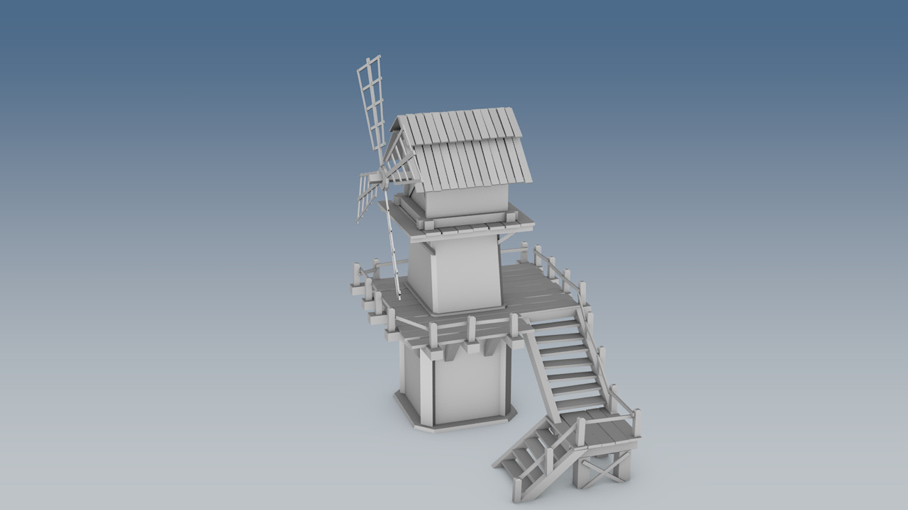 ArtStation - Windmill | Game Assets