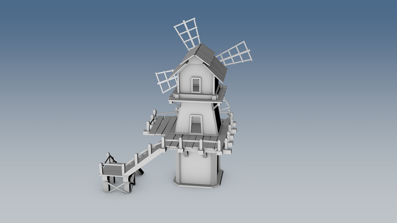 ArtStation - Windmill | Game Assets