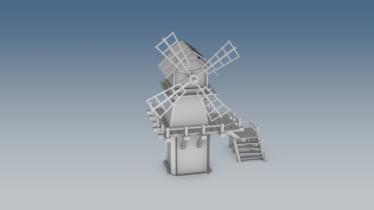ArtStation - Windmill | Game Assets